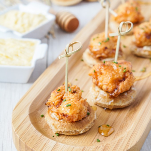 Mini Fried Chicken and Waffles – lewaf